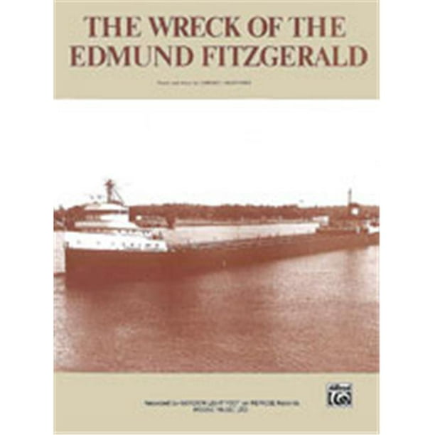 Alfred 00-Vs0736 Wreck Of The Edmund Fitzgerald-Pvc Book - Walmart.com ...