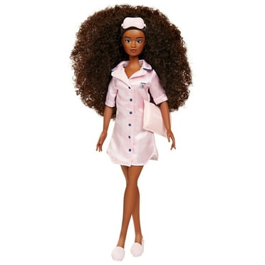 Naturalistas 11.5-inch Grace Fashion Doll and Accessories with 4B ...