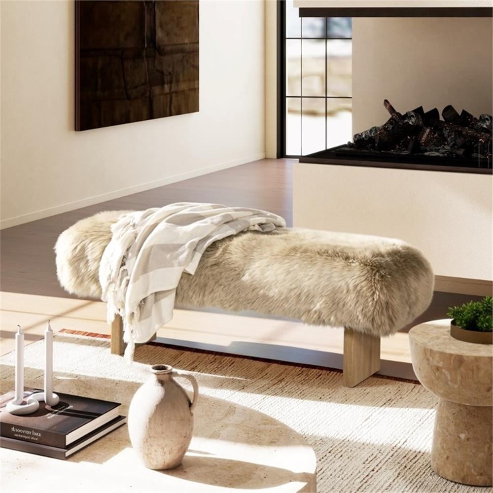 Click here for Jennifer Taylor Leda 49 Sheepskin Fur Rectangular... prices