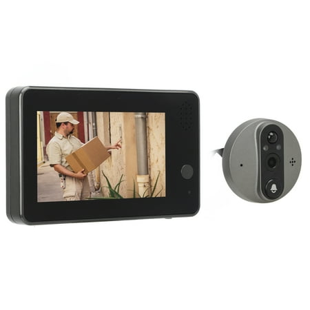 Peephole Camera, Two Way Audio Video Camera Long Standby Time For 35 ...