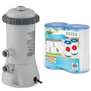 Intex QX2100 Krystal Clear Sand & Salt Water Filter Pump ...