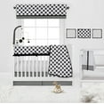 Bacati - Dots/Pin Stripes Musical Mobile with Hanging Toys, Black/White ...