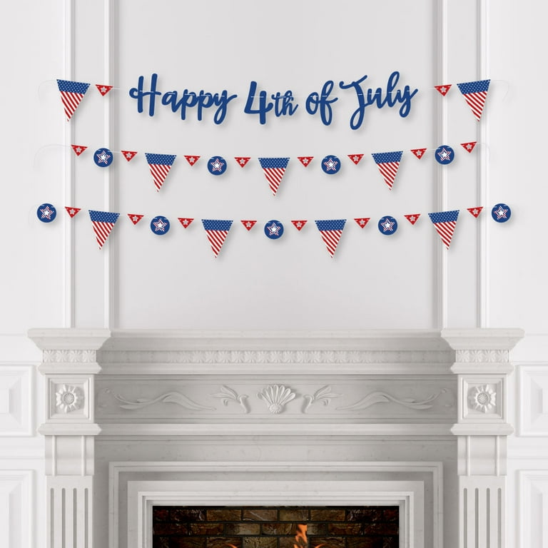 Happy 4th Of July Banner