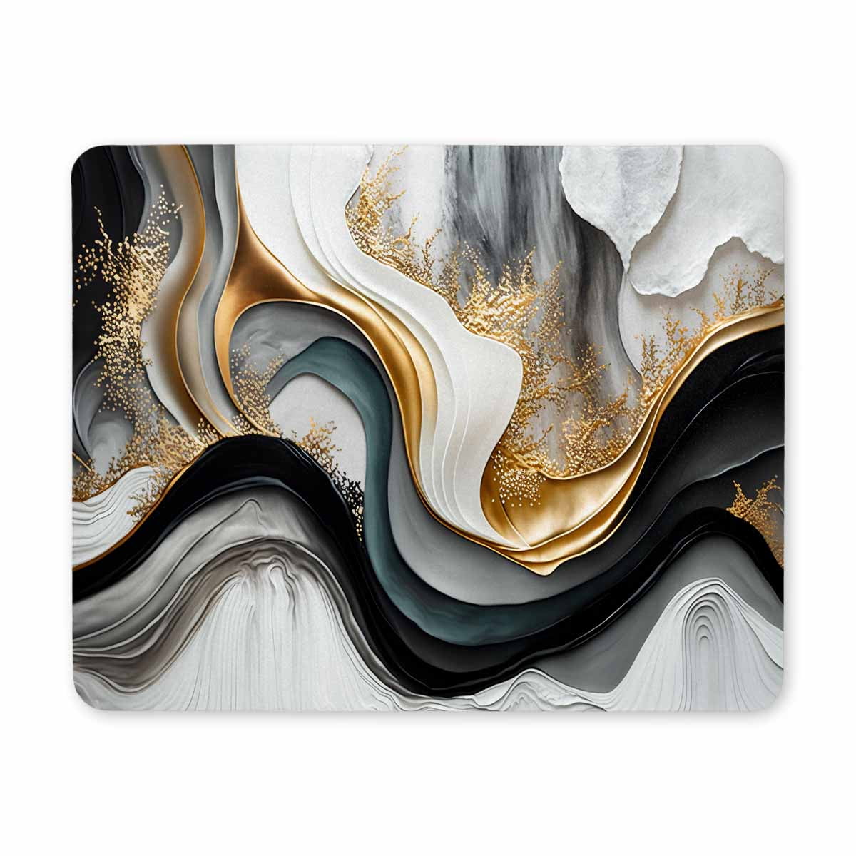 Marble Mouse Pad, Marbling Stripes Mousepad for Design, Anti-Slip ...