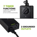 BN-LINK 24-Hour Outdoor Timer, Photoelectric Light Sensor, Waterproof ...