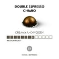 Capsules Vertuo, Double Espresso Chiaro, Medium Roast Espresso Coffee ...