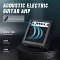 Ktaxon 41" Cutaway Acoustic-Electric Guitar with 10W Amp, Full Basswood ...