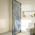 Blue Shell Ocean Starfish Seahorse Coral Window Privacy Film, Rainbow ...