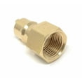 1/2" QDD Female NPT Hose Connector Plug, Brass Quick Release Valve ...