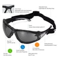 SAFEYEAR Anti Fog Tinted Safety Glasses For Work,With Scratch Resistant ...