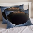 Cracked Earth Bedding Duvet Cover Set King Size 4 Pieces, Abyss Hole ...