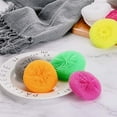 GIXUSIL Plastic Dish Scrubbers, Round Pot Scouring Pads, Non-Scratch ...