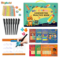 Magic Grooved Writing Practice for Kids 3-8，Reusable Grooved ...