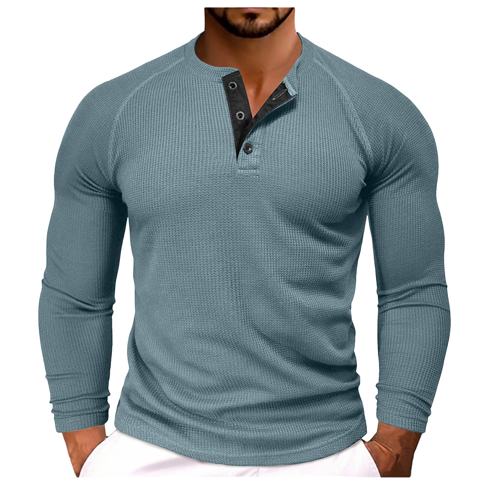 Click here for Luogenli Male T-Shirts For Mens Mens Long Sleeve C... prices
