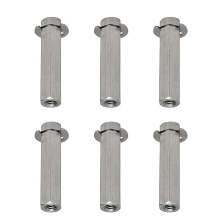 Tbest 10Pcs Hex Shaft Rod Stainless Steel Bar 8mm Drive Part Set Kit ...