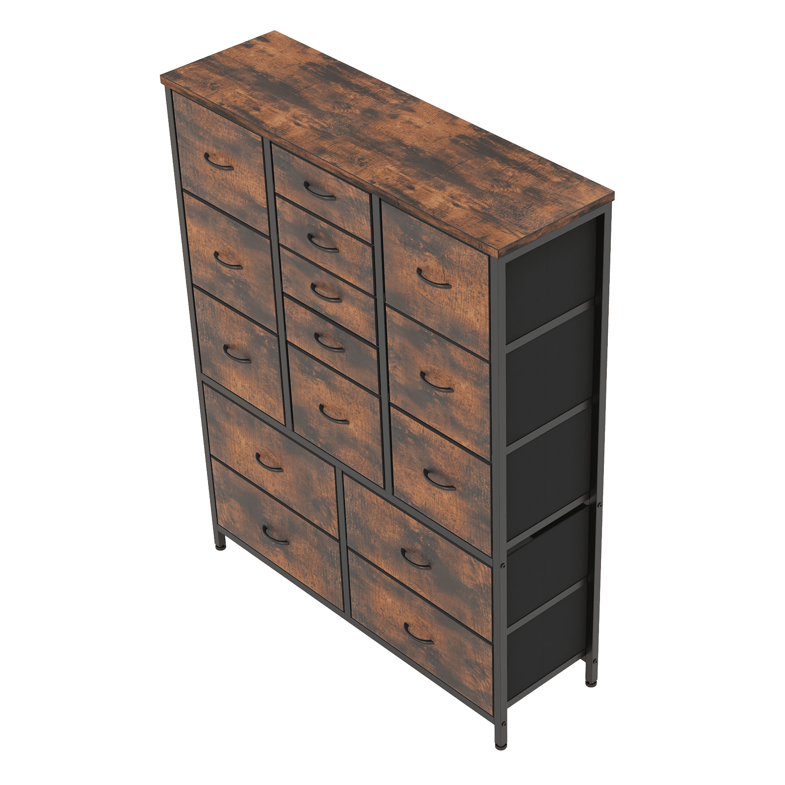 Click here for Tropow 15 Drawers Dresser For Bedroom - Tall Fabri... prices