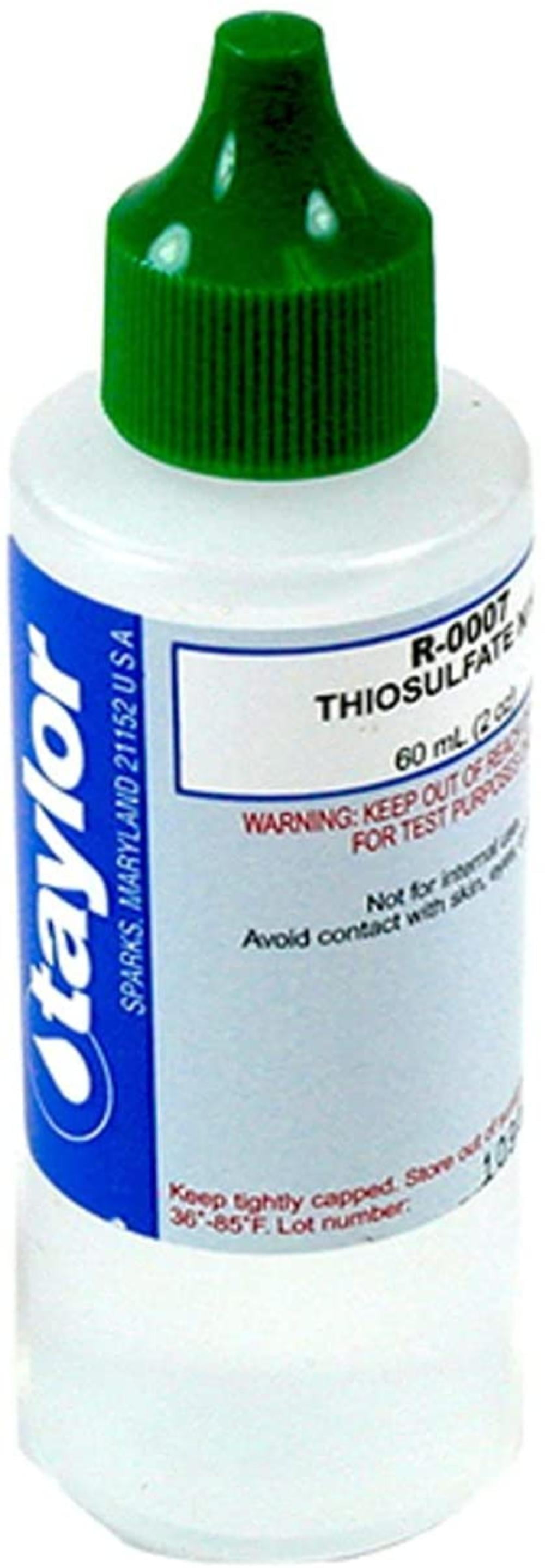 "Taylor Technologies R-0007-C Thiosulfate No.7 N/10 2 OZ, Replacement ...