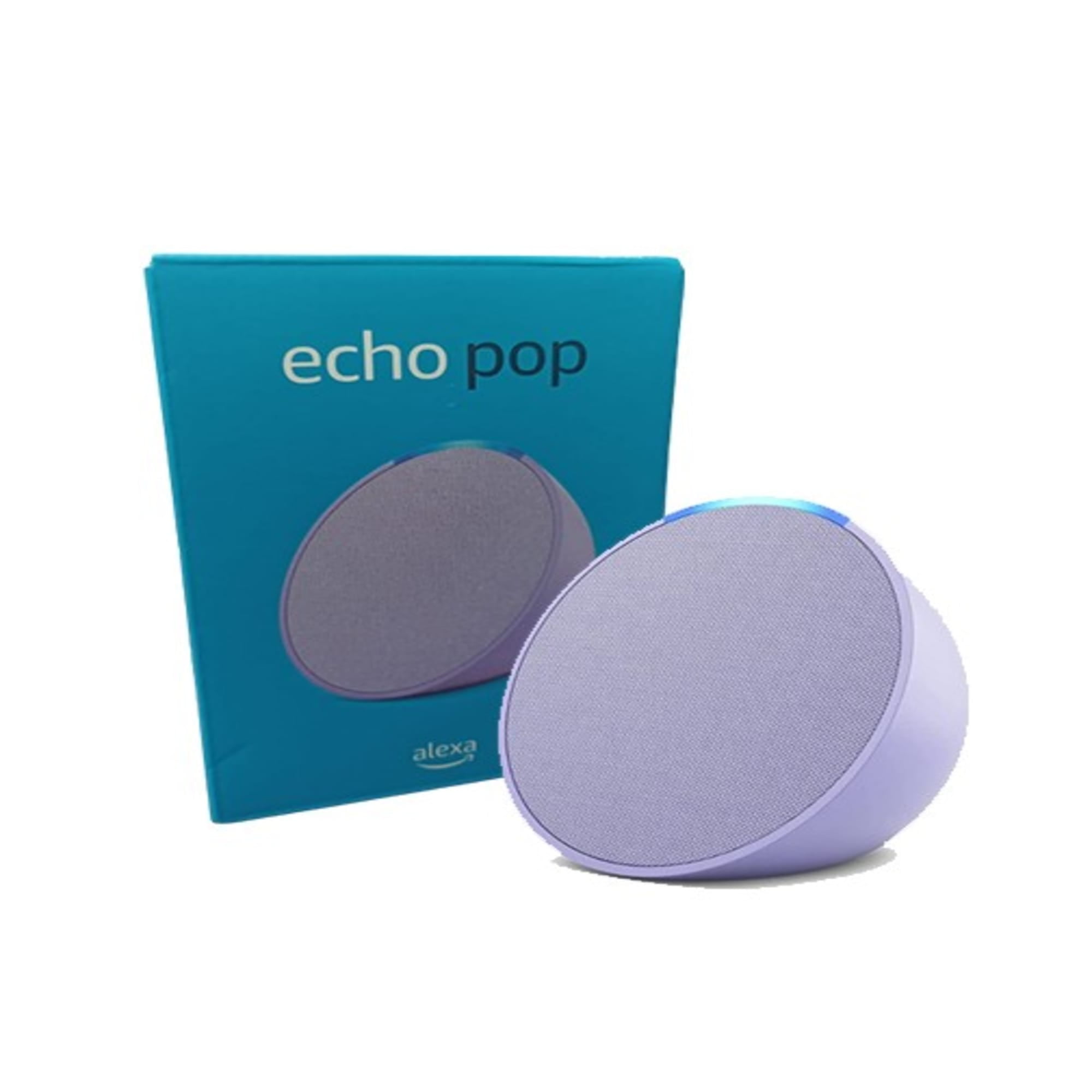 amazon alexa echo pop asistente de voz 1ra generación, inalámbrico, wifi, bluetooth, blanco ...