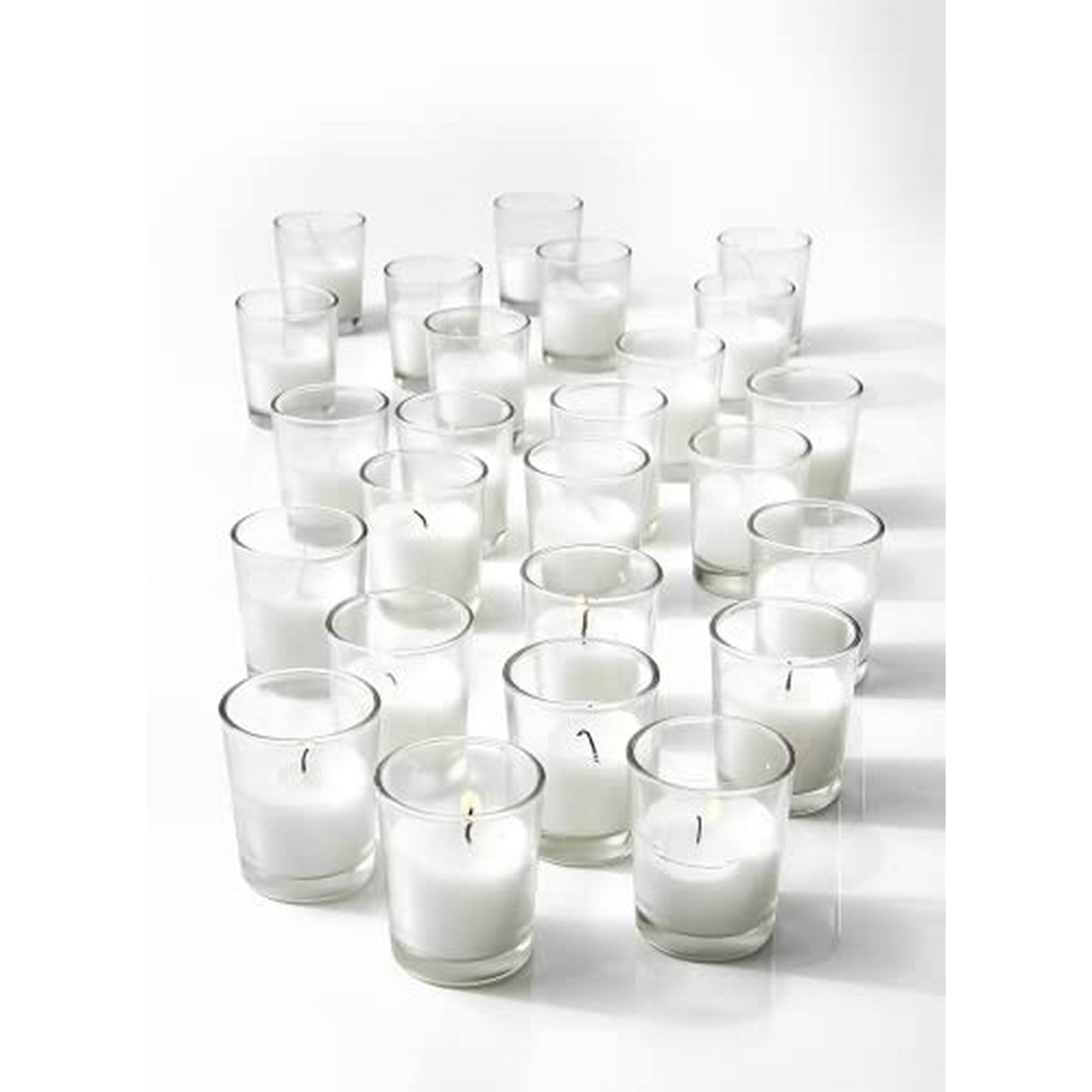 Click here for Serene Spaces Living 100-Pack White Unscented Voti... prices