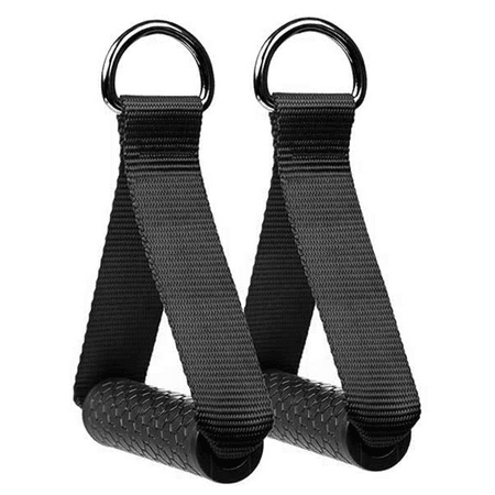 2 pcs Hexagonal rubber handle，Cable Machine Attachment Resistance Band ...