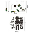 Kabuer Gamer Room Wall Stickers, Removable Gaming Art Decals for Boys ...