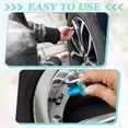 16Pcs 4 Colors Resin Flower & Aluminium Alloy Tire Valve Stem Caps ...