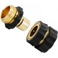 3/4 Inch Garden Hose Quick Connector Fittings, Easy Connector Fitting ...