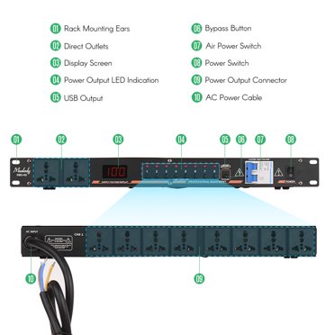 Tripp Lite 550 VA Audio / Video Backup Power Block - Exclusive UPS ...