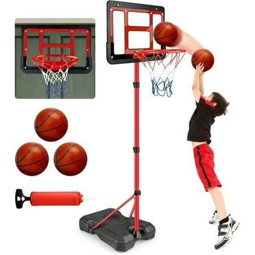 Little Tikes Adjust 'n Jam Pro: Adjustable Hoop & Net for Kid's Play ...