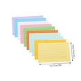 500PCS Color Index Cards Ruled Notecards Blank Note Flash Cards ... 500PCS Color Index Cards Ruled Notecards Blank Note Flash Cards ...