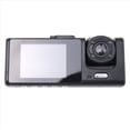 3 Channel Car DVR Camera , 1080P Dash Camera 3 Way Car Camera with IR ...