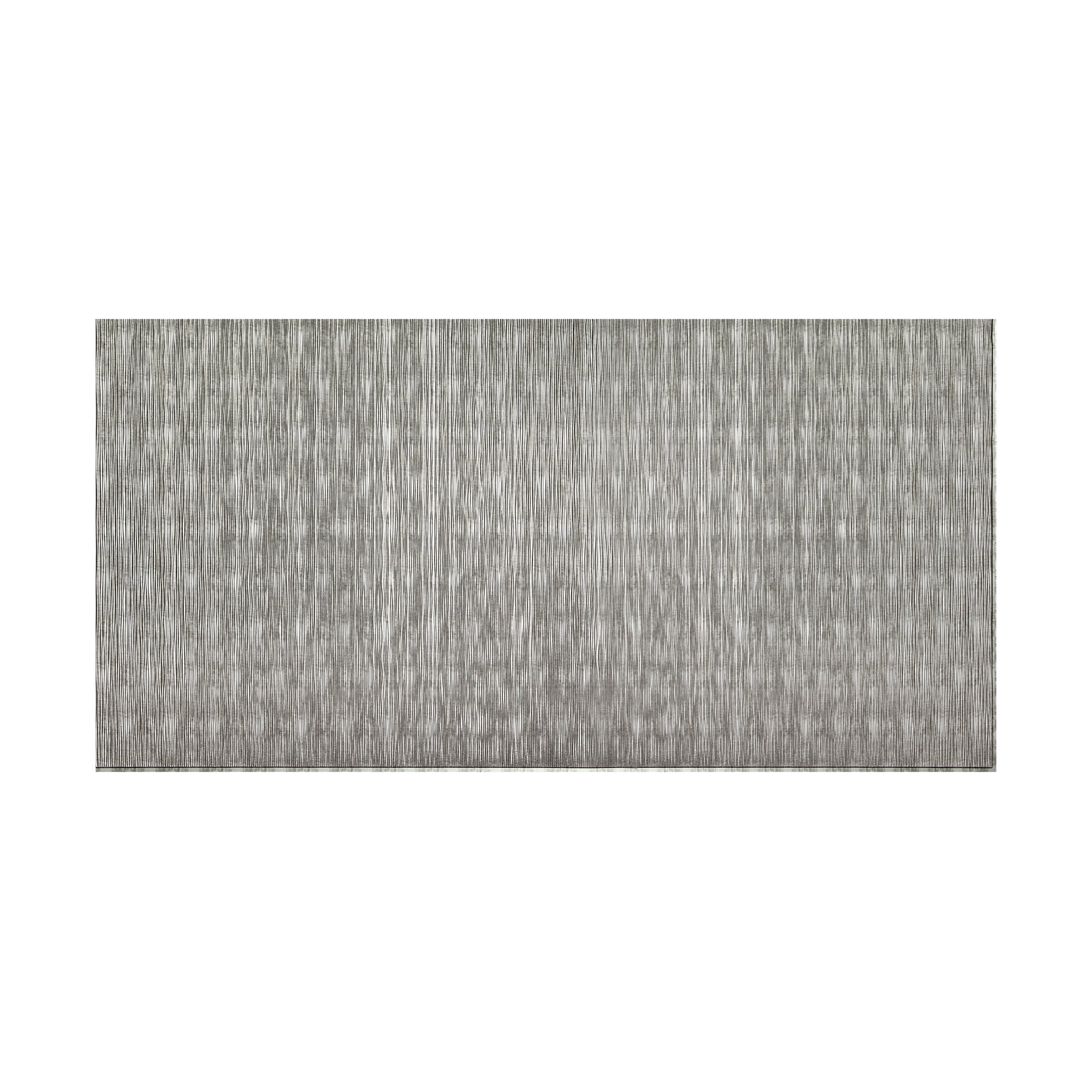 Fasade - Ripple Vertical Crosshatch Silver Decorative Wall Panel - Fast ...