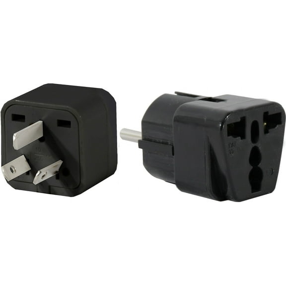 Plug in Solutions Type G Travel Plug Adapter - Walmart.com