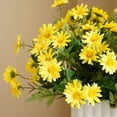 3 Pcs 13 Inch Artificial Marigold Flowers Bouquet Handcrafted Silk ...