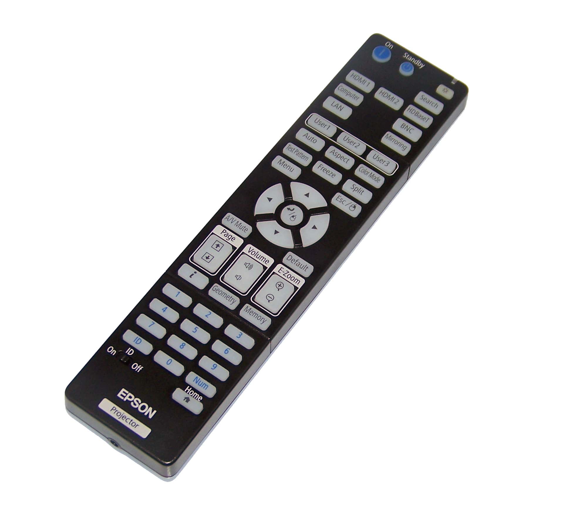 OEM Epson Projector Remote Control Shipped With PowerLite 5530U ...