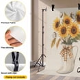 10x8ft Photo Backdrop, Yellow Sunflowers Soft Polyester Backdrop ...
