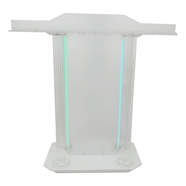 Techtongda Clear Acrylic Plexiglass Podium Acrylic Pulpits Floor ...