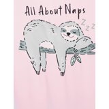 Secret Treasures Women's and Women's Plus Sloth PJ Set - Walmart.com