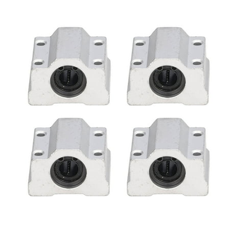 SCS8UU, Low Friction 4PCS Ball Bearing Slide Block Linear Motion Slider ...