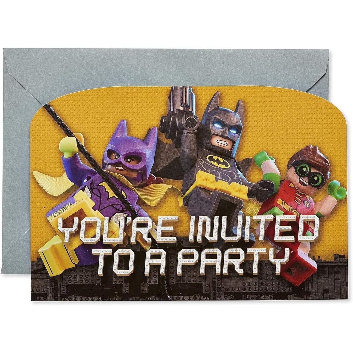 Click here for Lego Batman Movie Characters Invitations (Pack Of... prices