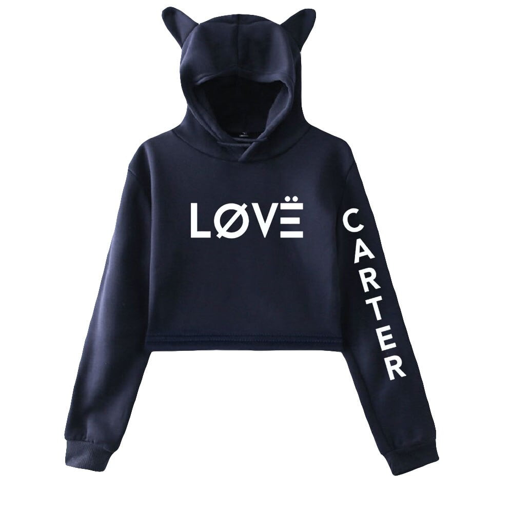 Aaron Carter R.I.P Merch Cat Ear Hoodie Sexy Women Streetwear RIP ...