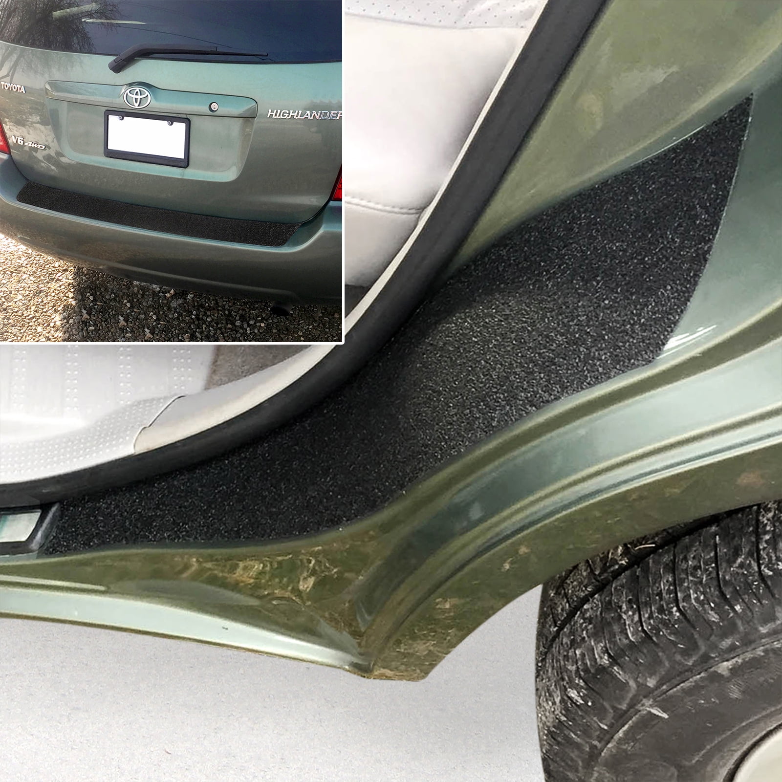 Red Hound Auto 2001-07 Compatible with Toyota Highlander 3pc Door Sill ...