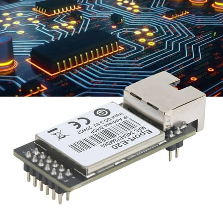 OTVIAP Serial To Ethernet Module Plastic RJ45 To TTL Networking Device HF-E20 For FreeRTOS,HF ...