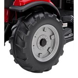 Peg Perego Case IH Magnum Tractor and Trailer 12-Volt Battery-Powered ...