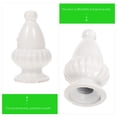 MLINS White Zinc Alloy Lampshade Finial for Decor Elegant Modern Lamp ...