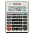 Casio MS-80B 8-Digit Desktop Calculator, Dual Power, Extra Large LCD ...