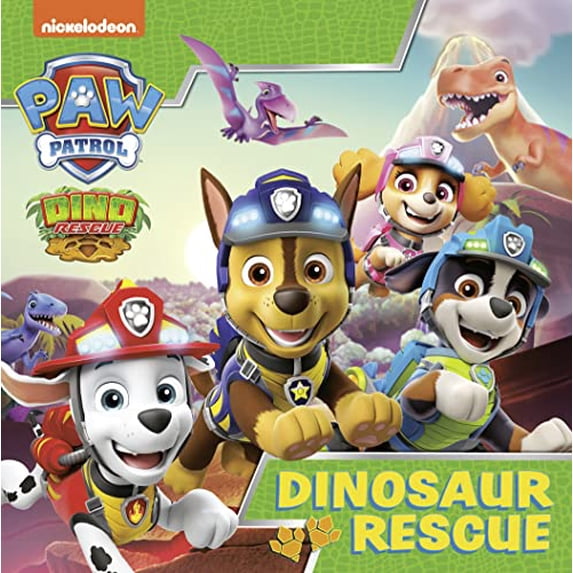 Pre-Owned Paw Patrol Picture Book - Dinosaur Rescue - Walmart.com