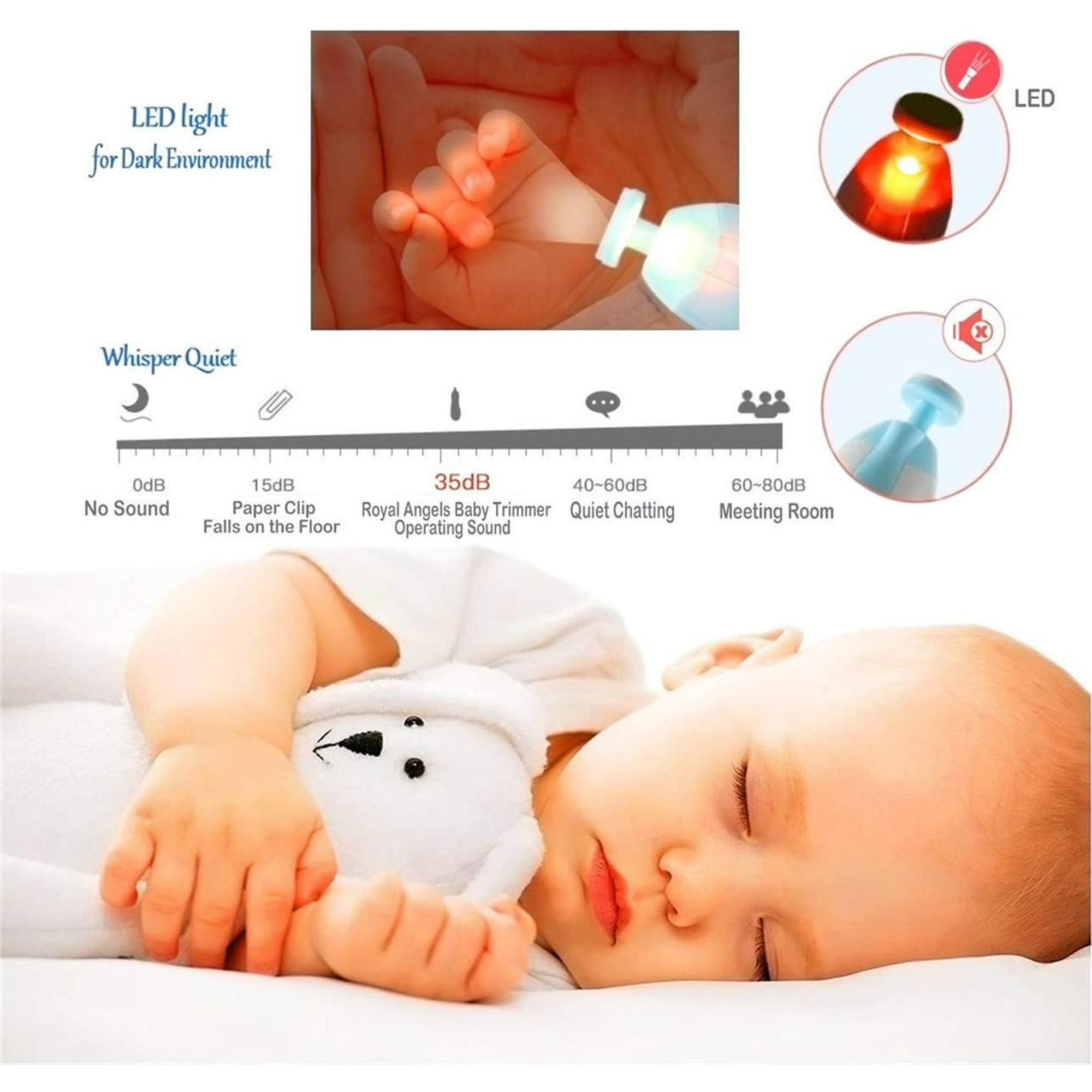 Safe baby nail clippers store