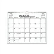 black and white wall calendars