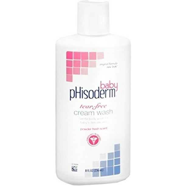 6 Pack Phisoderm Baby Tear-Free Cream Wash Powder Fresh Scent 8 oz Each ...